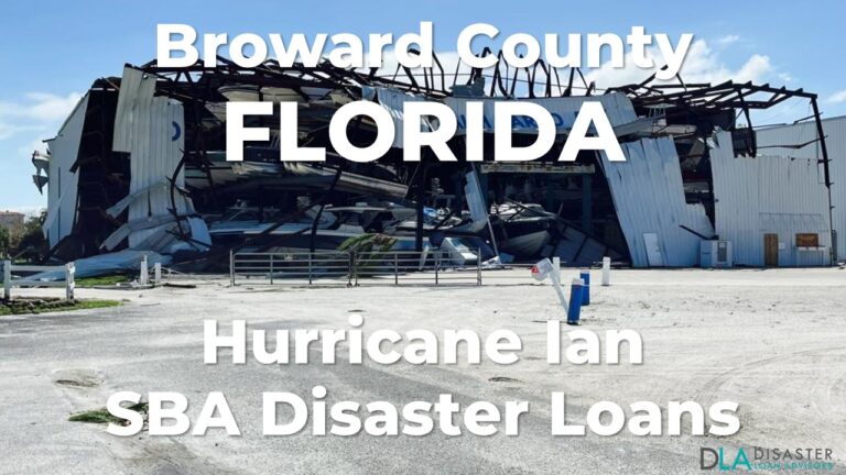 Broward County Florida Hurricane Ian SBA Disaster Loan Relief for FL ...